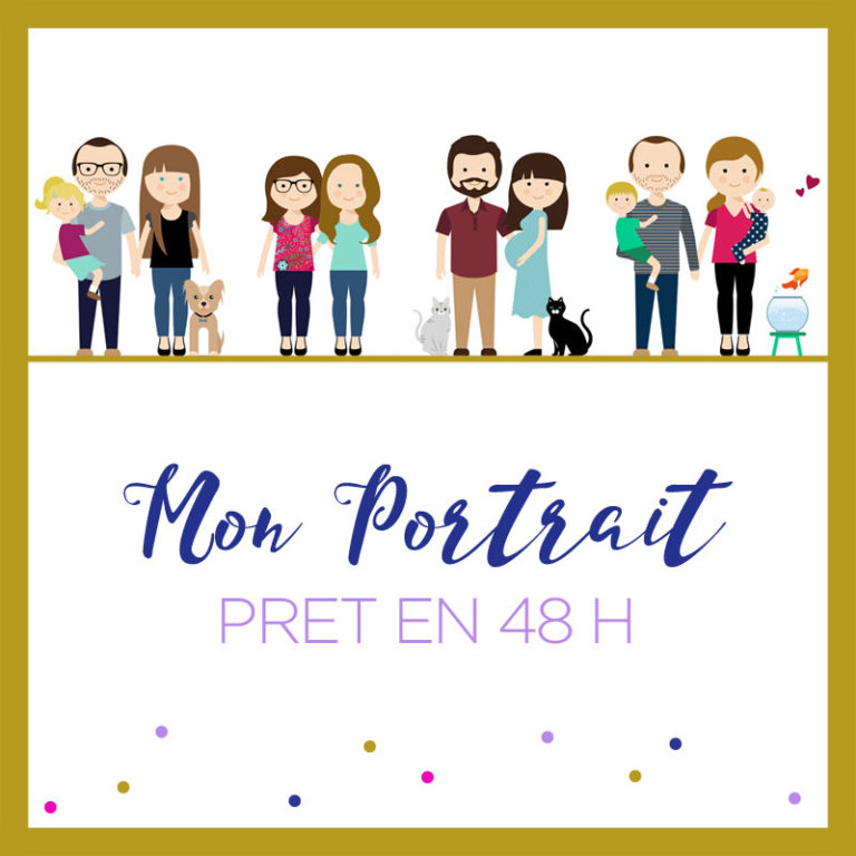 OPTION : MON PORTRAIT IMPRIMÉ ET EXPÉDIÉ - Piccolo Artista